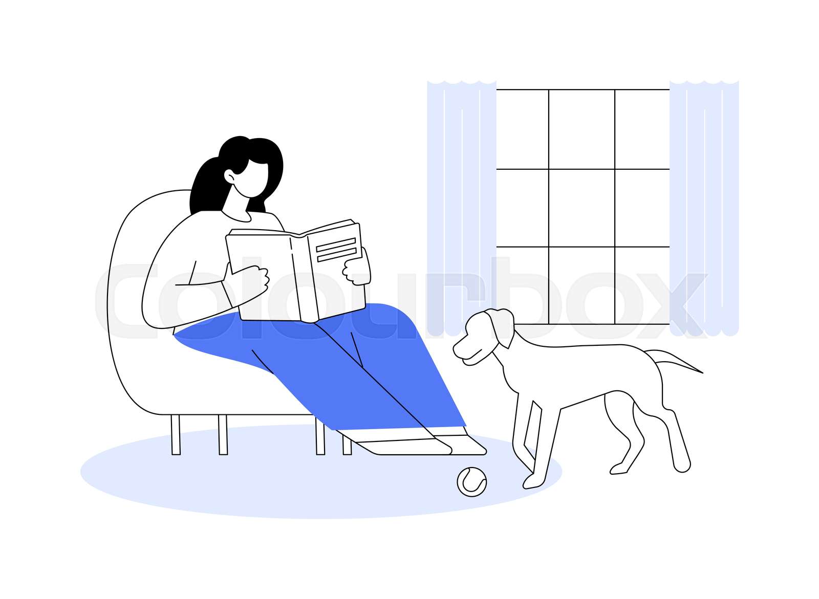 Simple living abstract concept vector illustration. | Stock vector ...