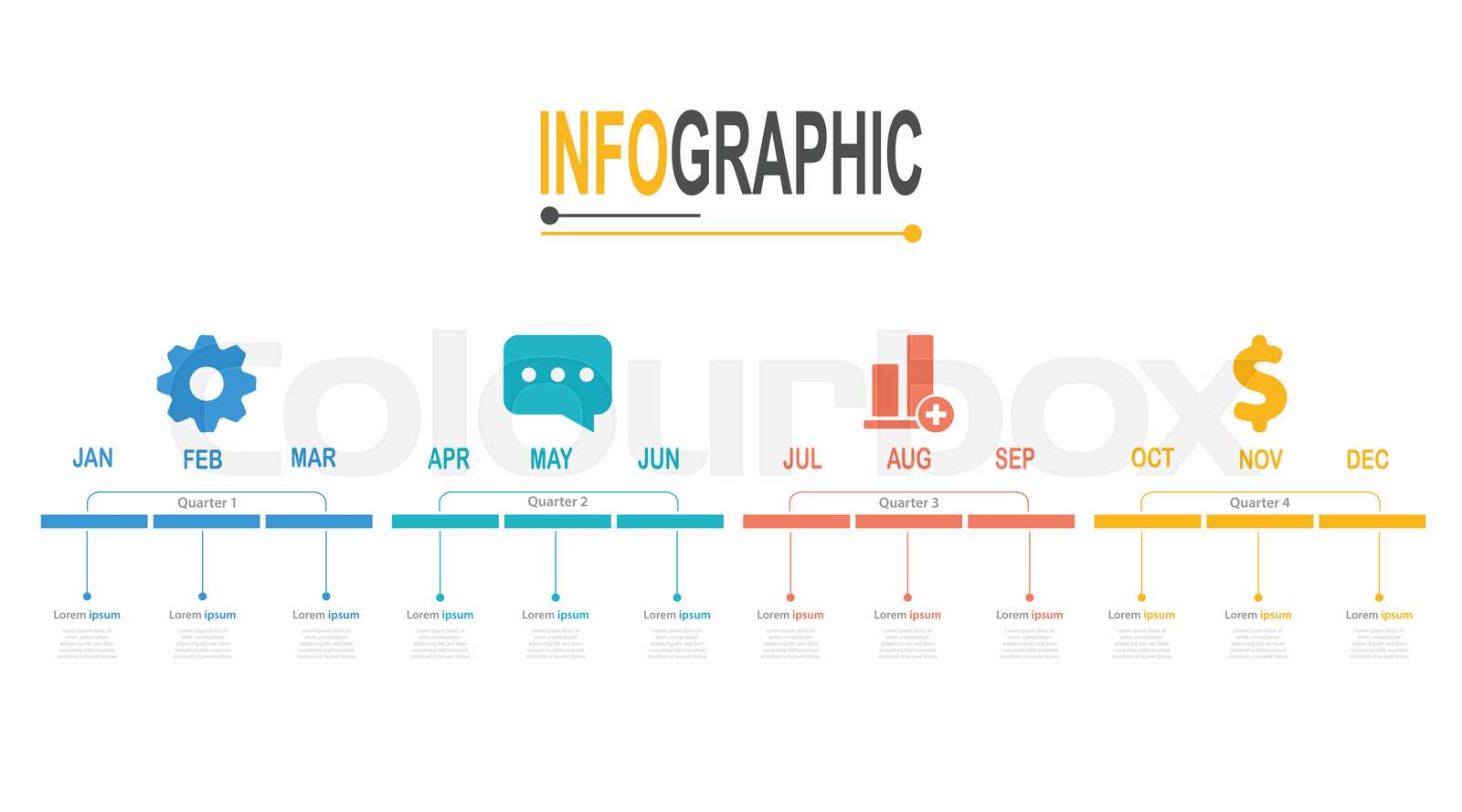 Timeline Infographic Psd Free