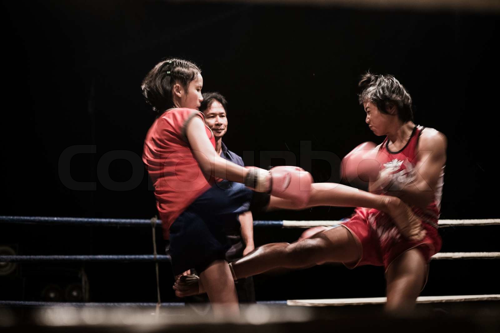 Thai boxing | Stock image | Colourbox