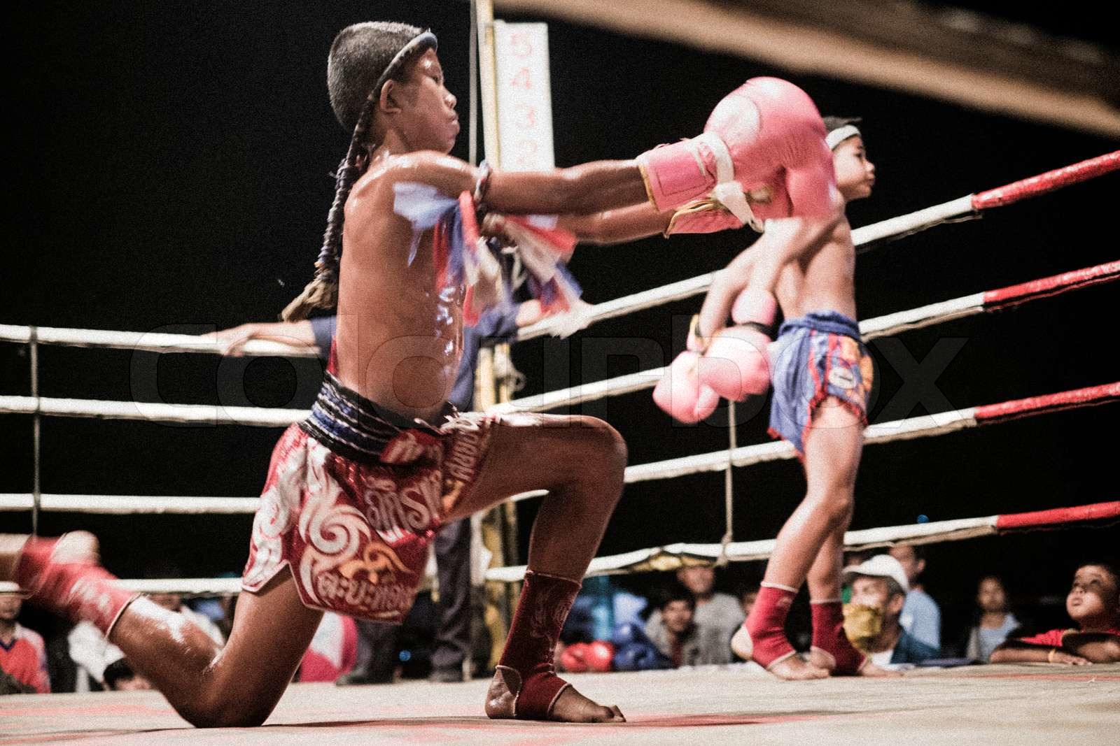 Thai boxing | Stock image | Colourbox