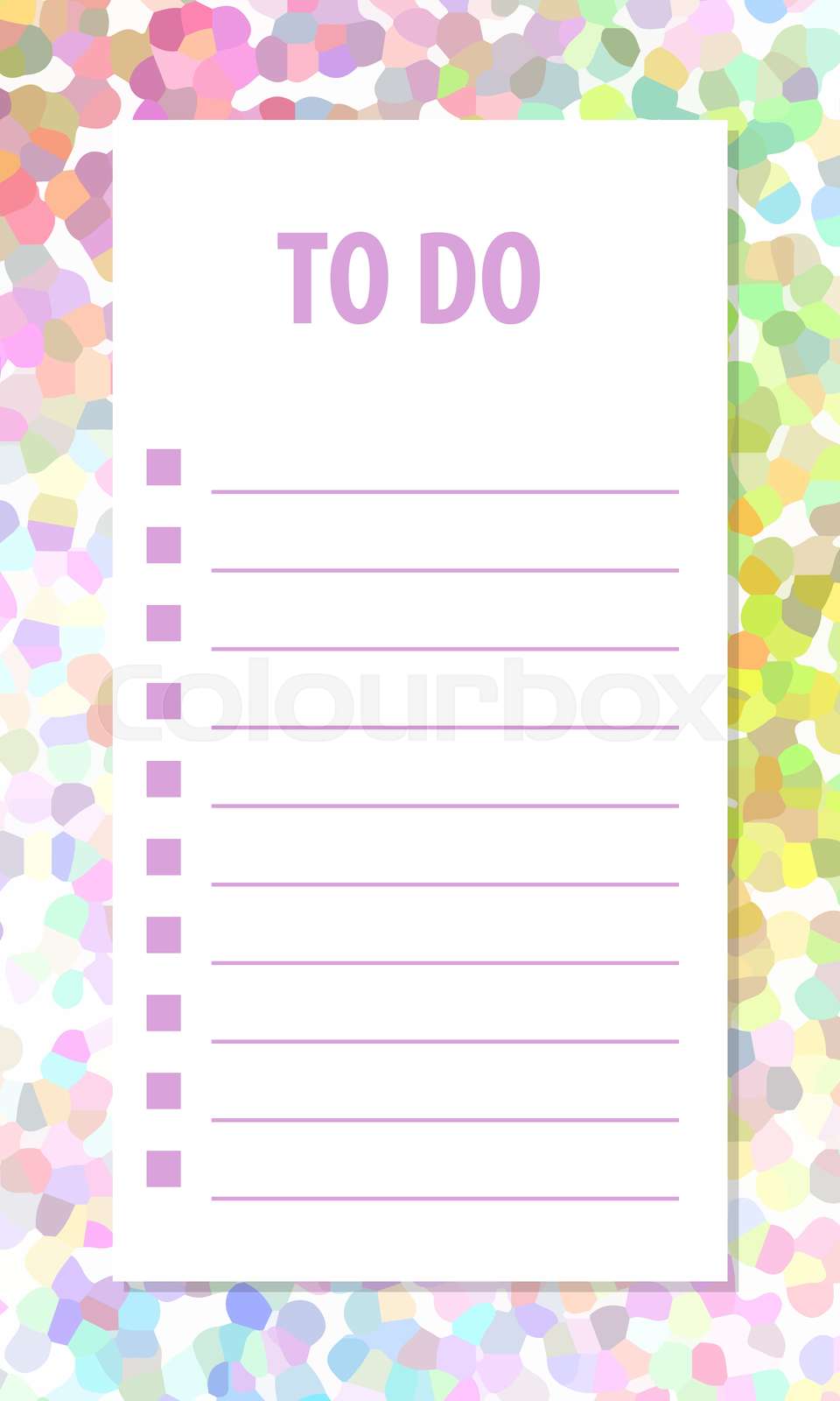 Blank To Do List