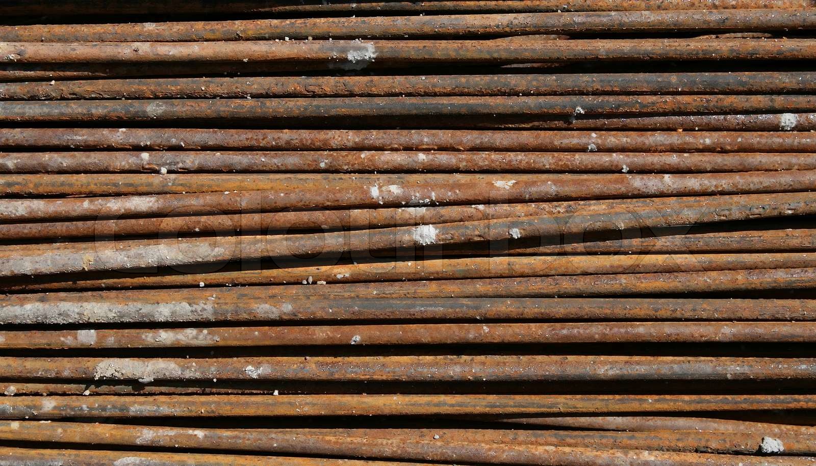 Steel rod Texture | Stock image | Colourbox