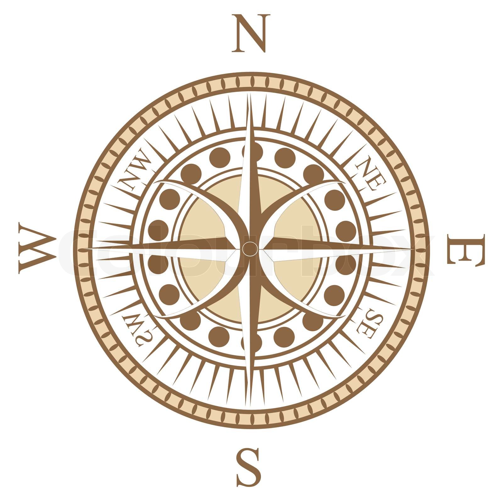 compass rose | Stock vector | Colourbox