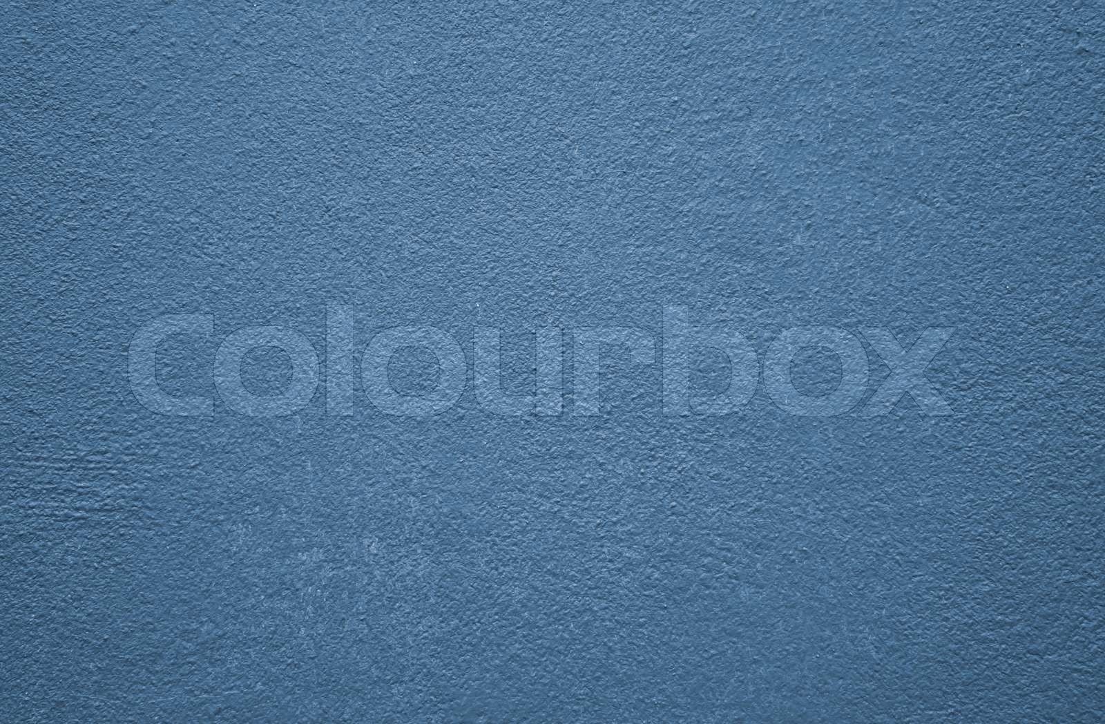 Blue plaster wall | Stock image | Colourbox