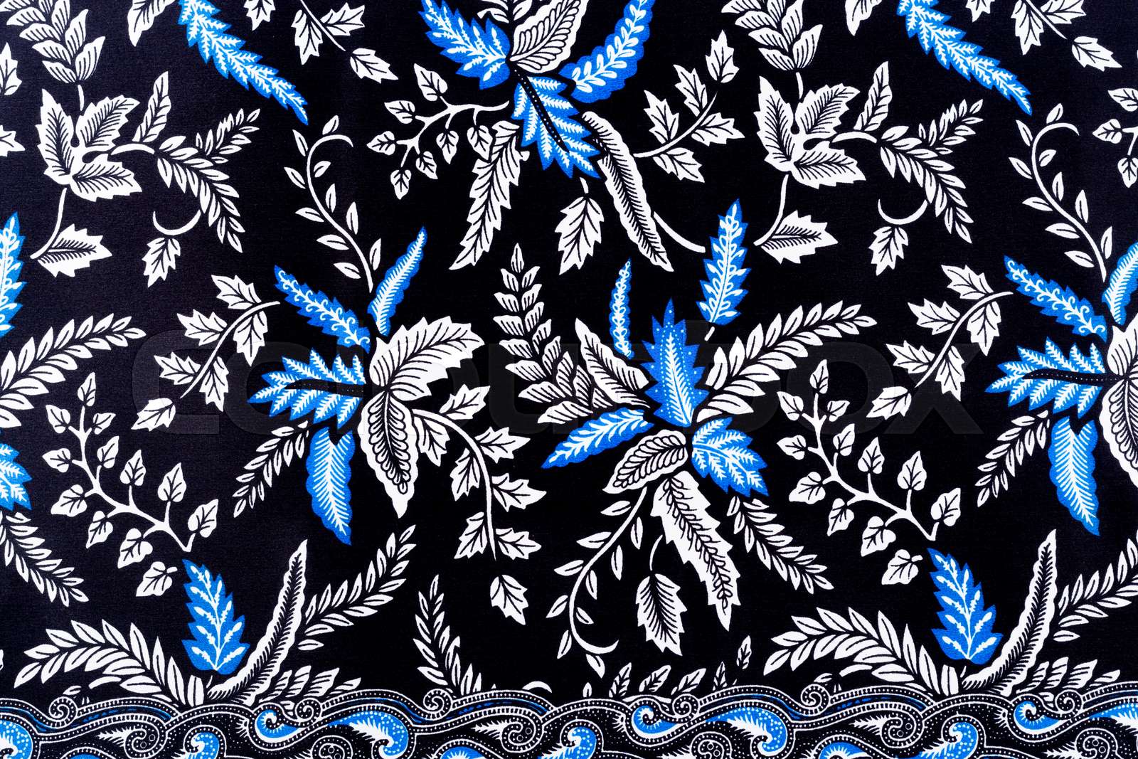 The detailed pattern of batik cloth | Stock image | Colourbox