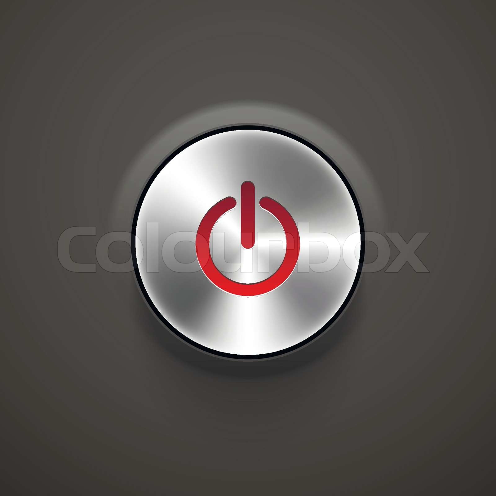 "Standby" button. | Stock vector | Colourbox