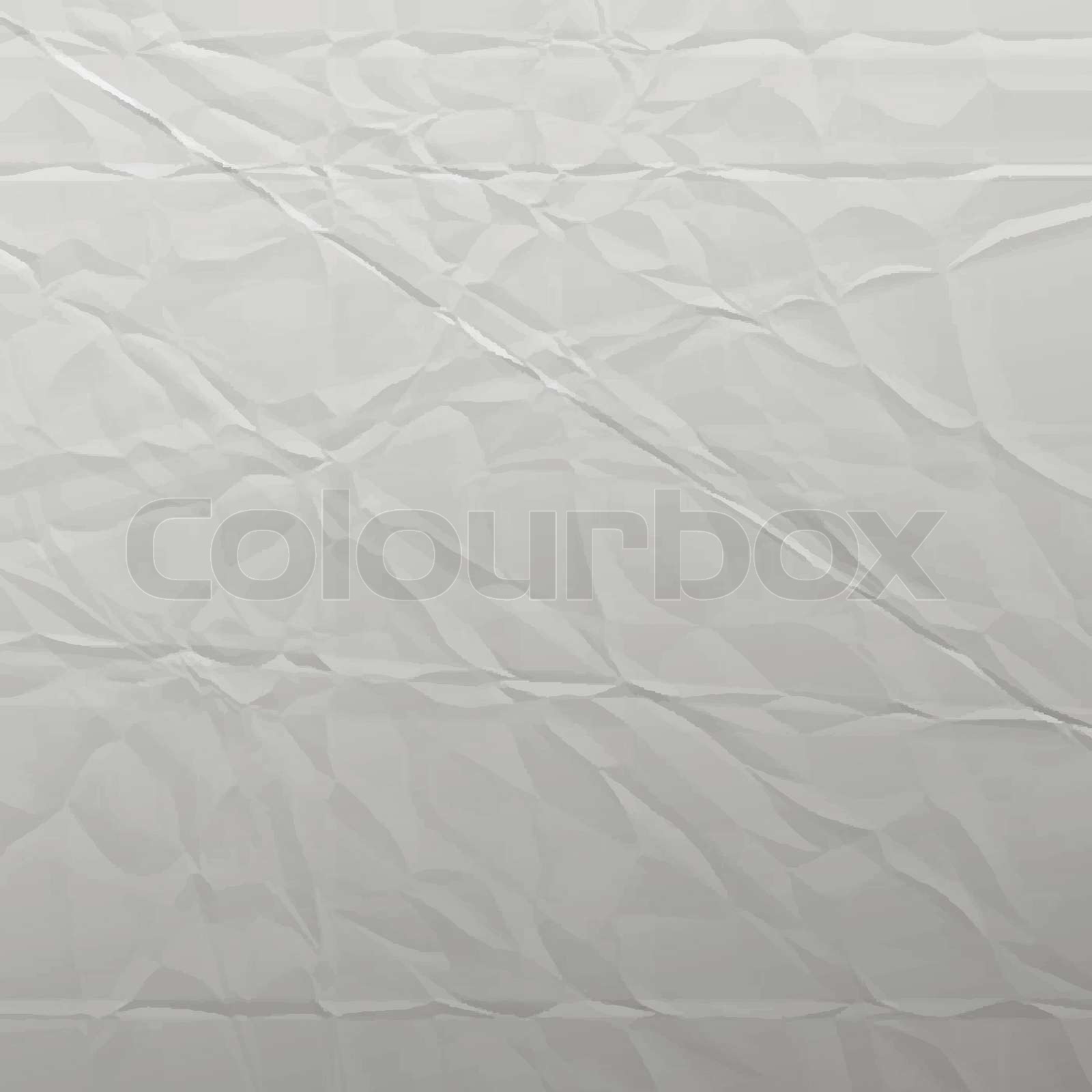 wrinkled paper | Stock vector | Colourbox