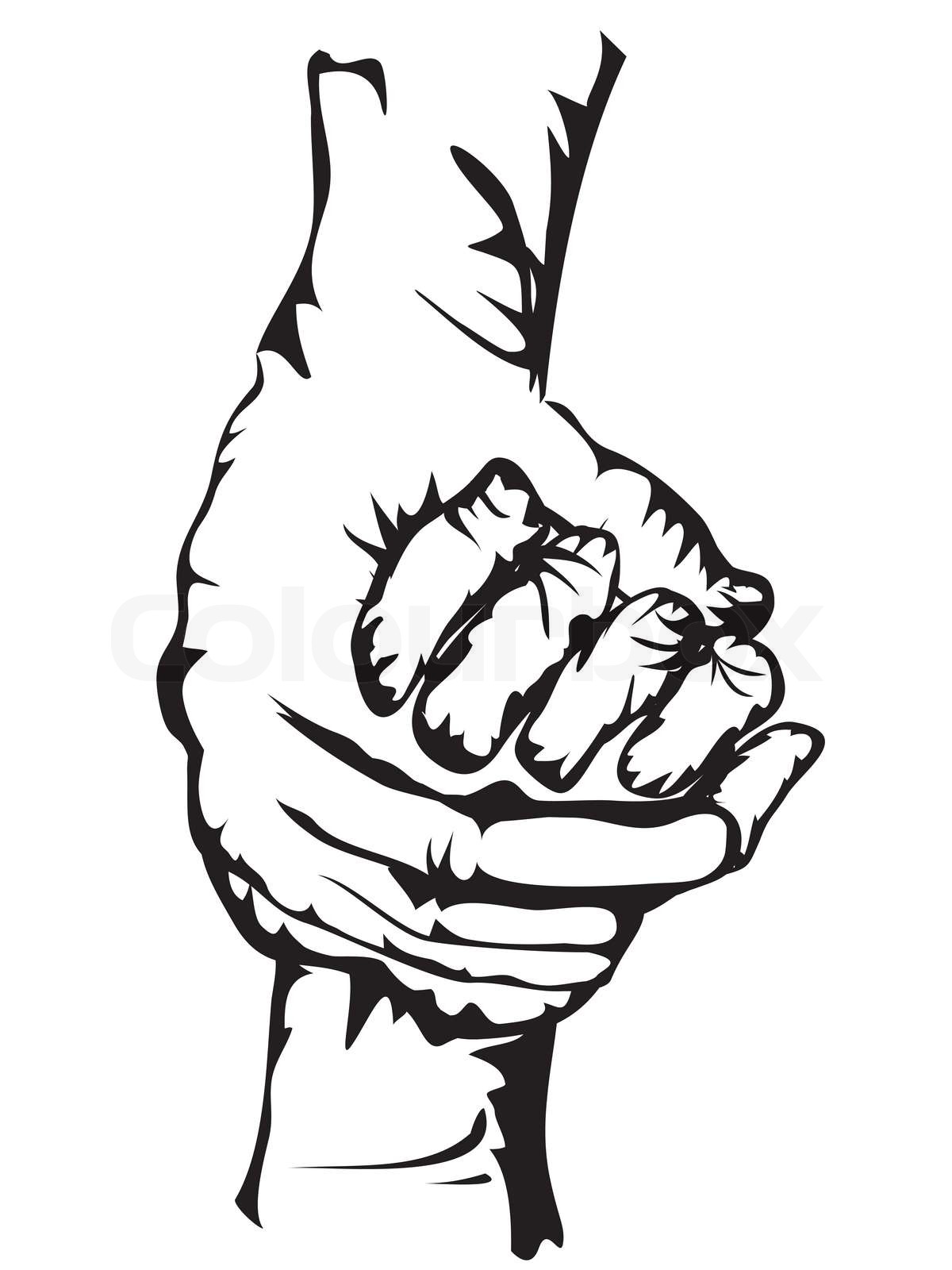 hands holding | Stock vector | Colourbox