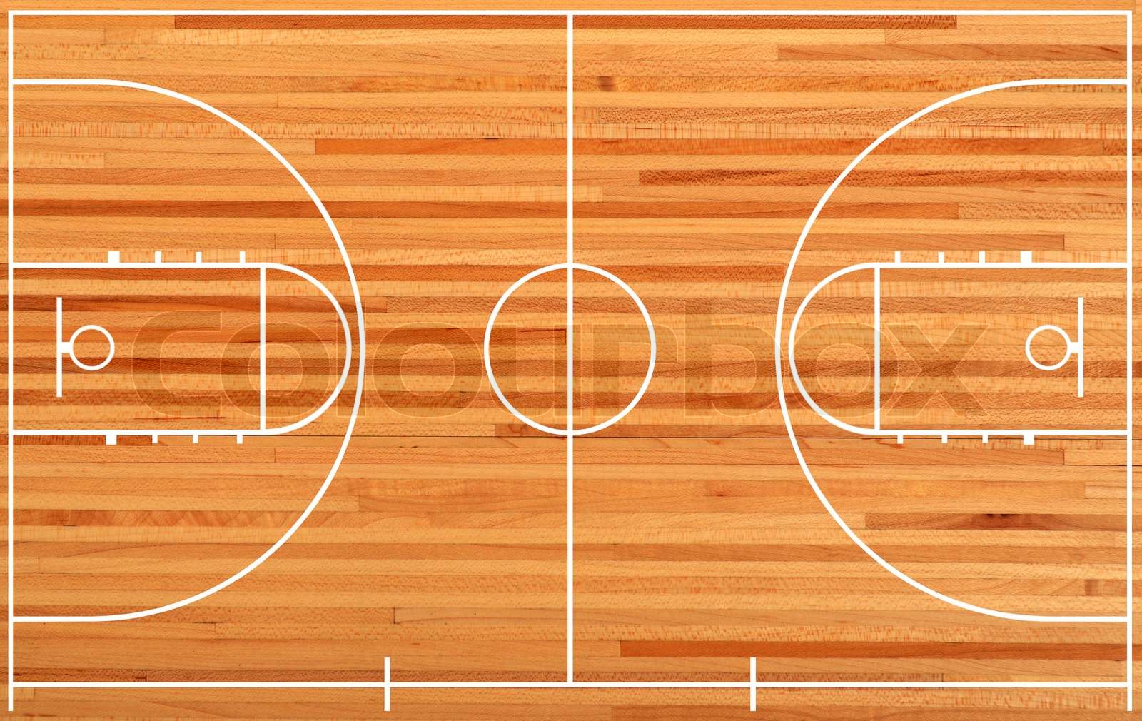 Basketball Court Top View
