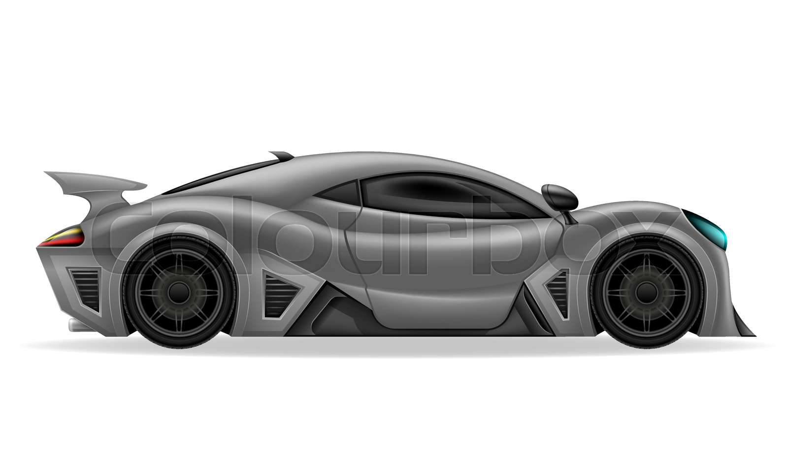 sport hyper super car vector illustration | Stock vector | Colourbox