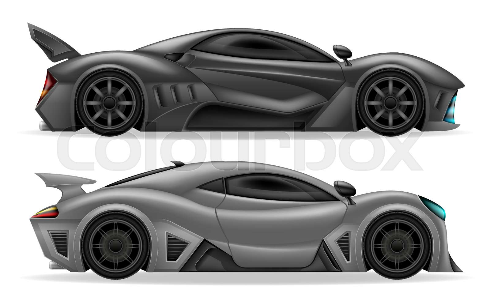 sport hyper super car vector illustration | Stock vector | Colourbox