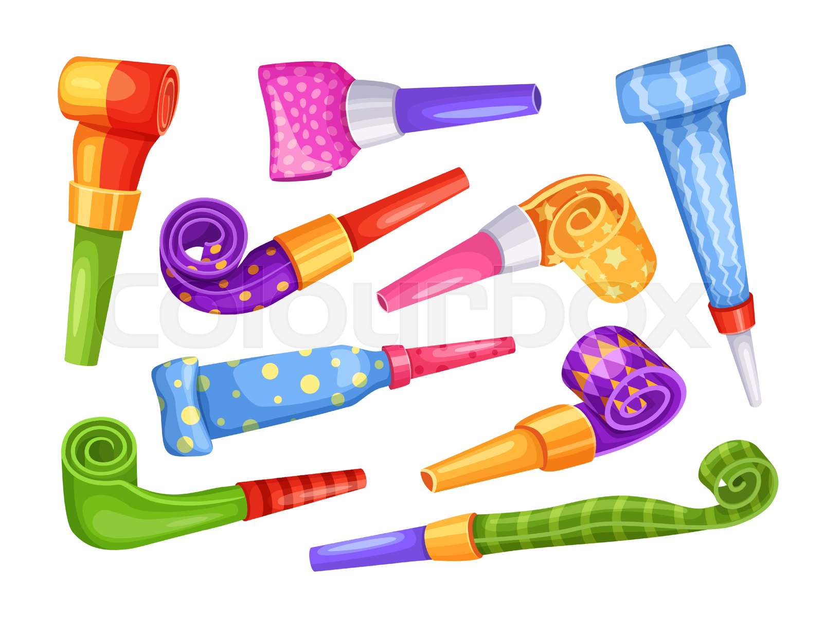 Birthday Noisemaker Clipart