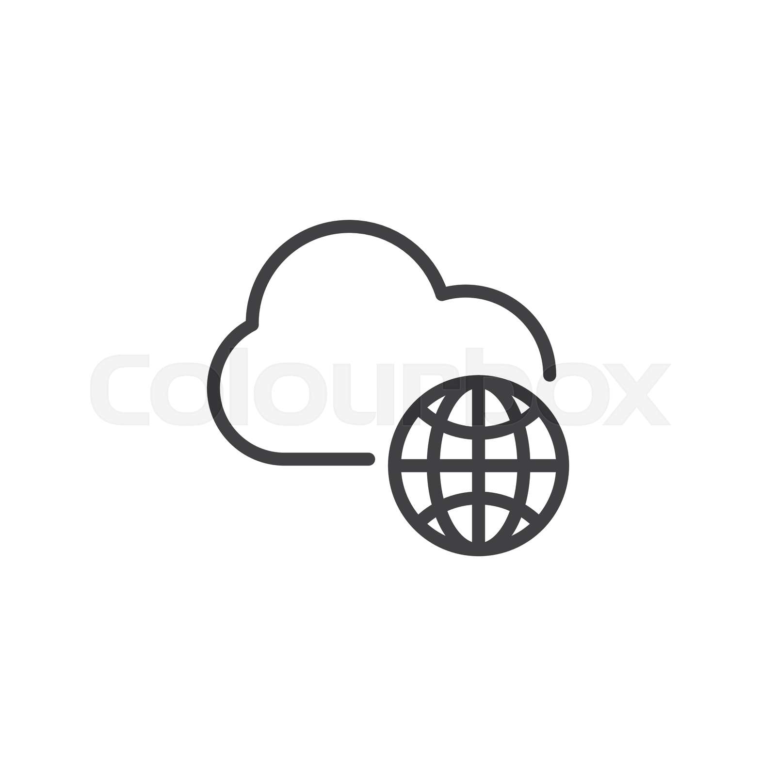 Internet Cloud Symbol