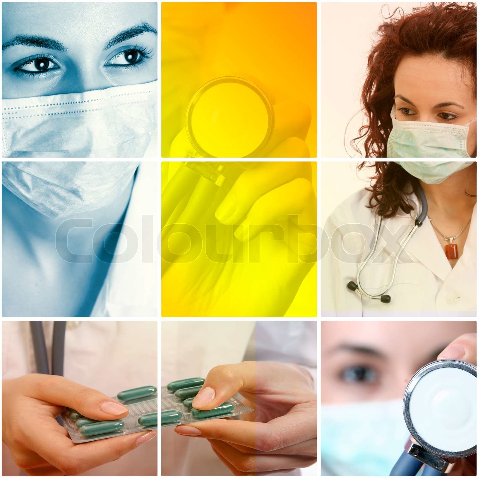 Medical Collage | Stock Bild | Colourbox