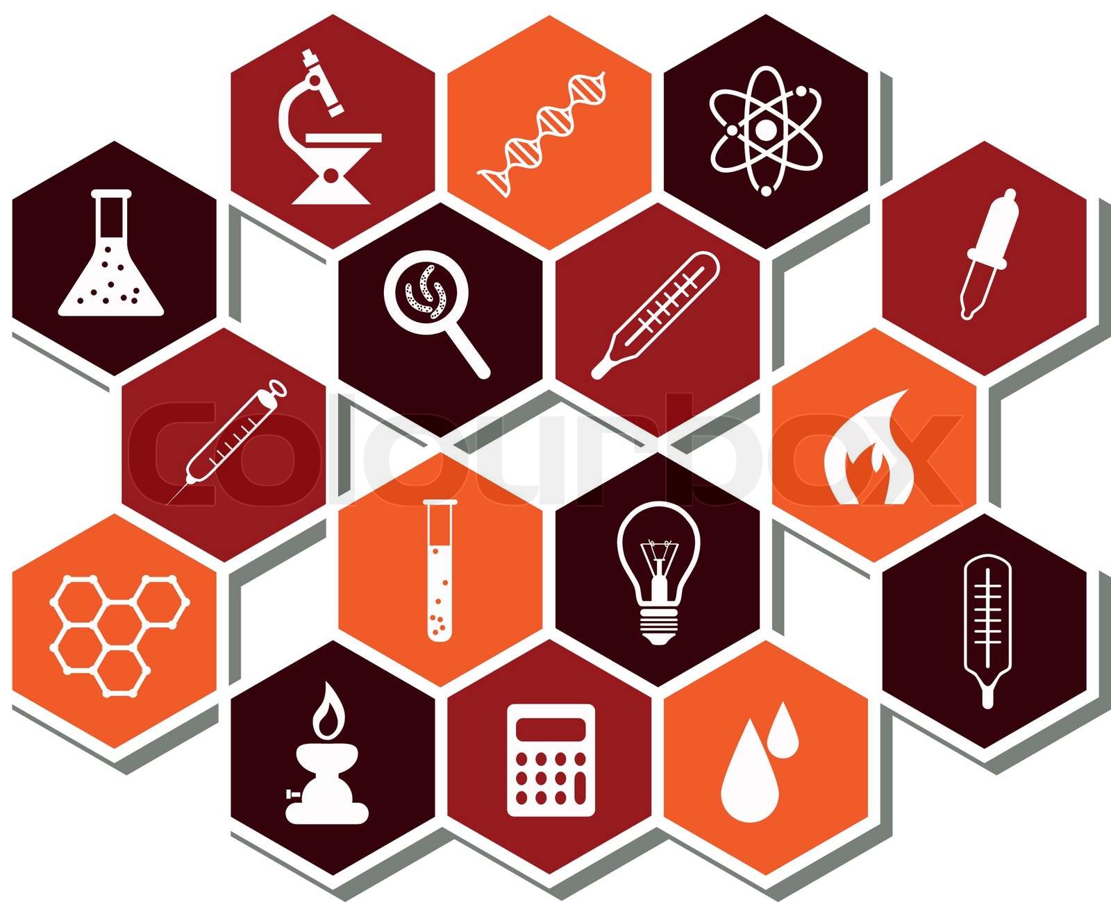 Labor- Symbole | Stock-Vektor | Colourbox