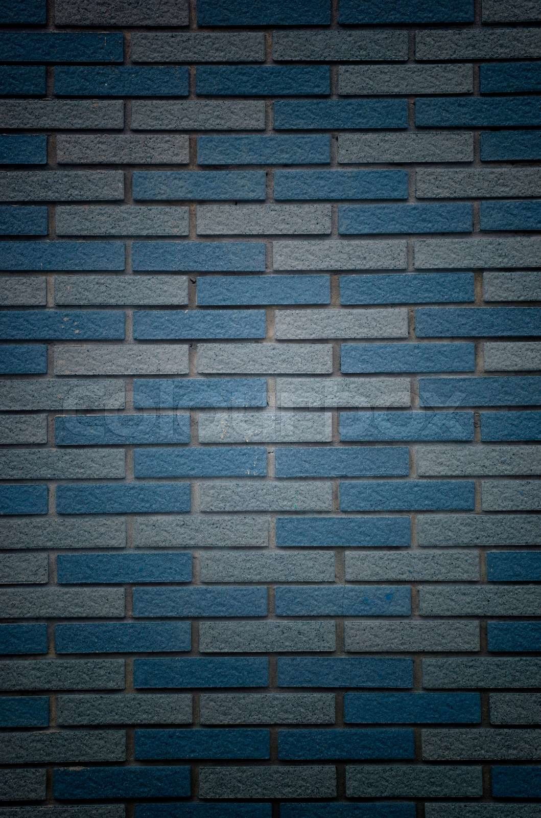 Blaue Mauer | Stock Bild | Colourbox