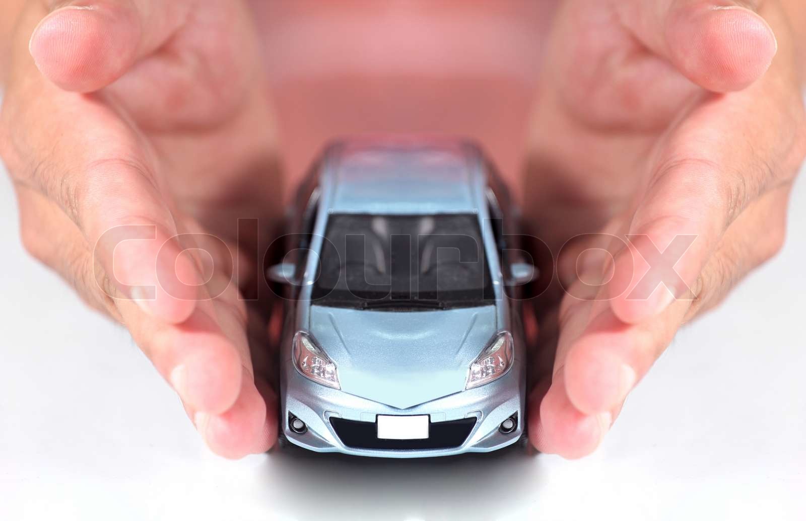 car in hand | Stock image | Colourbox