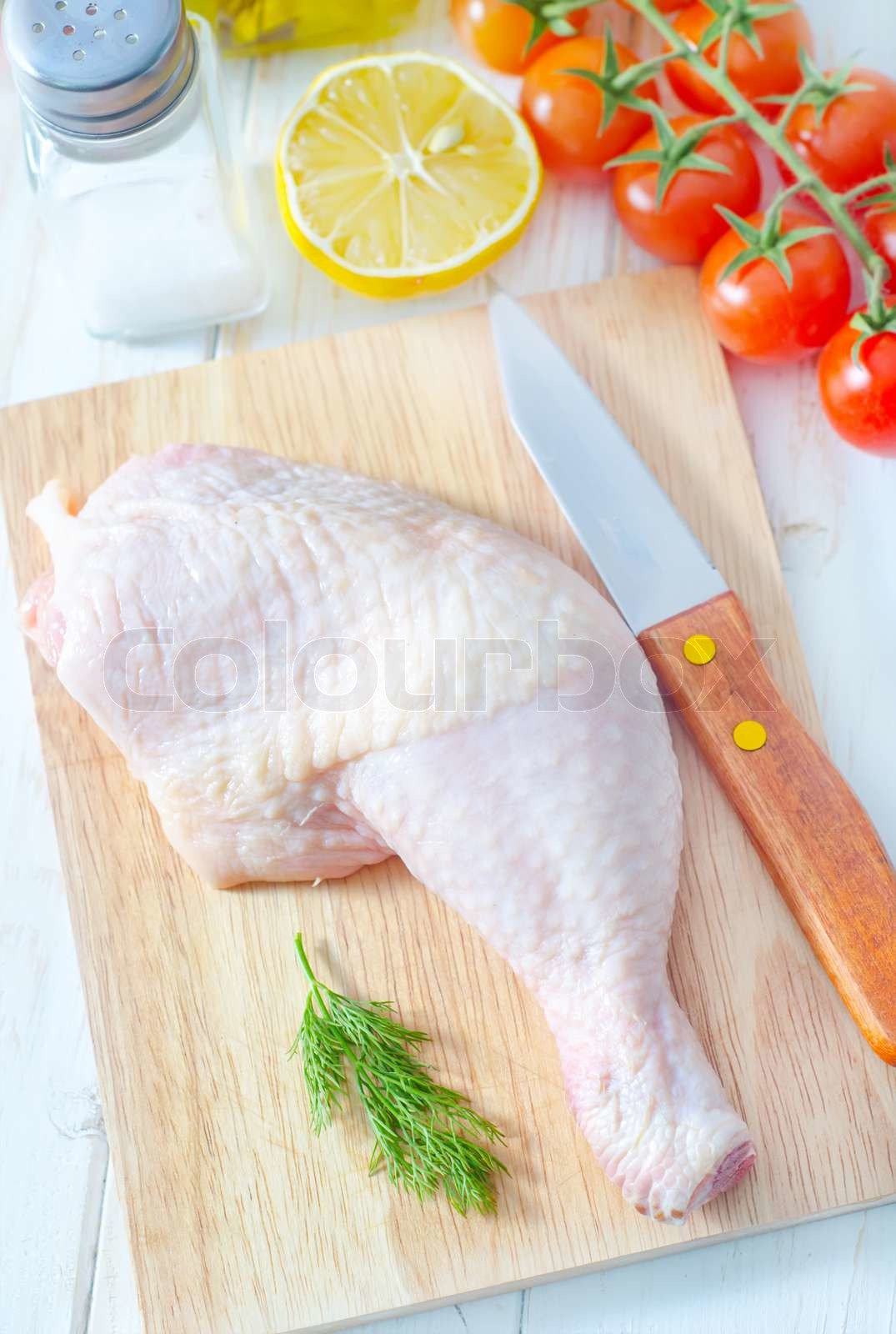 raw chicken | Stock image | Colourbox
