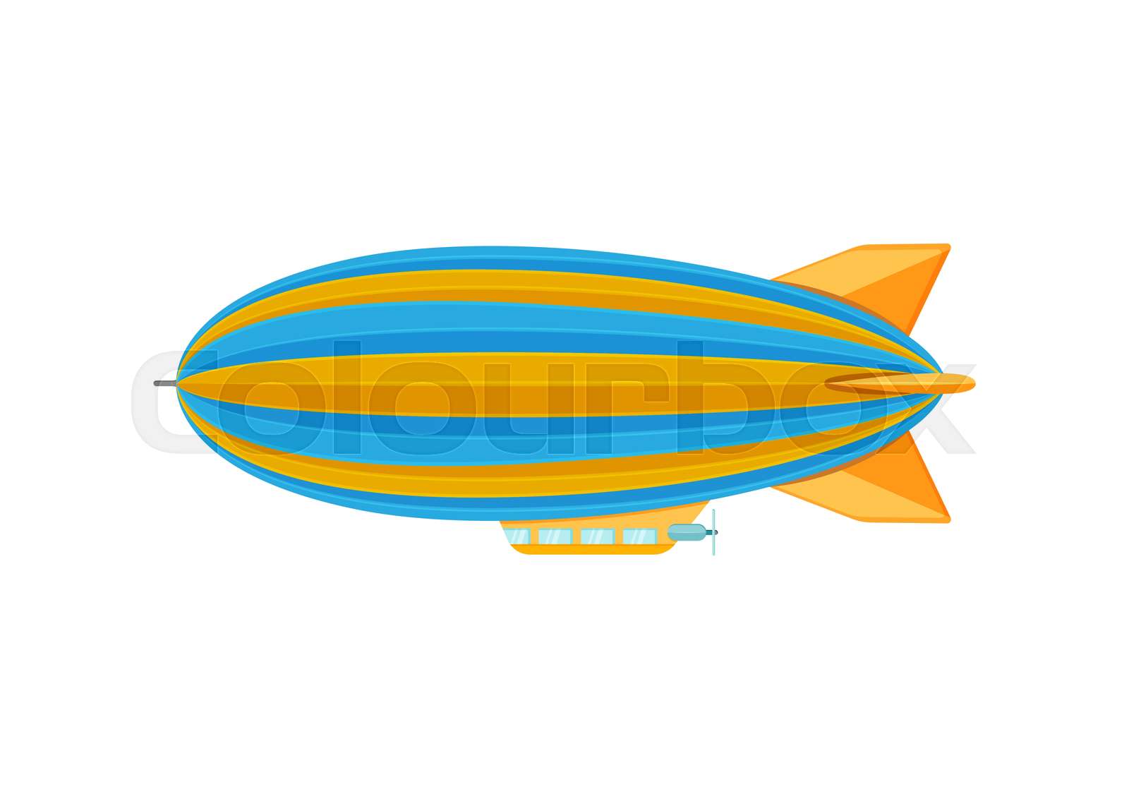 Cartoon Blimp