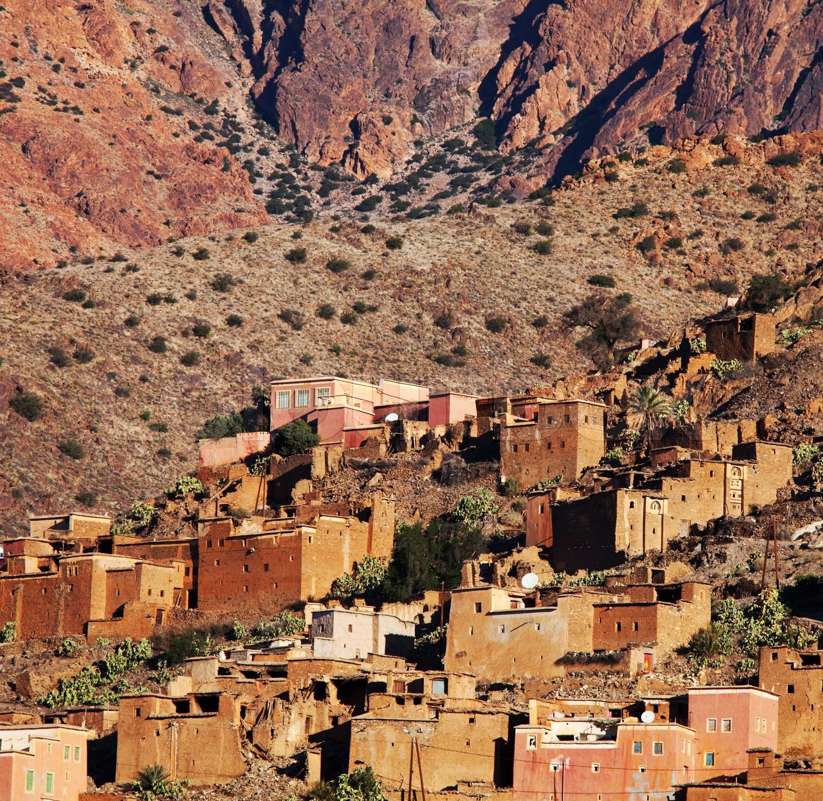 Moroccan village | Stock image | Colourbox