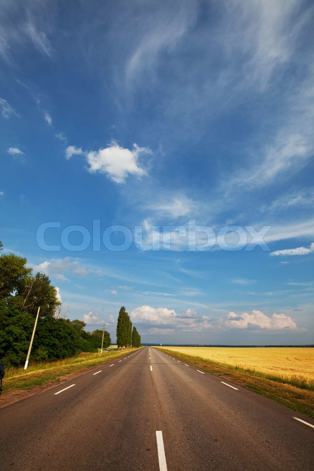 Road | Stock image | Colourbox