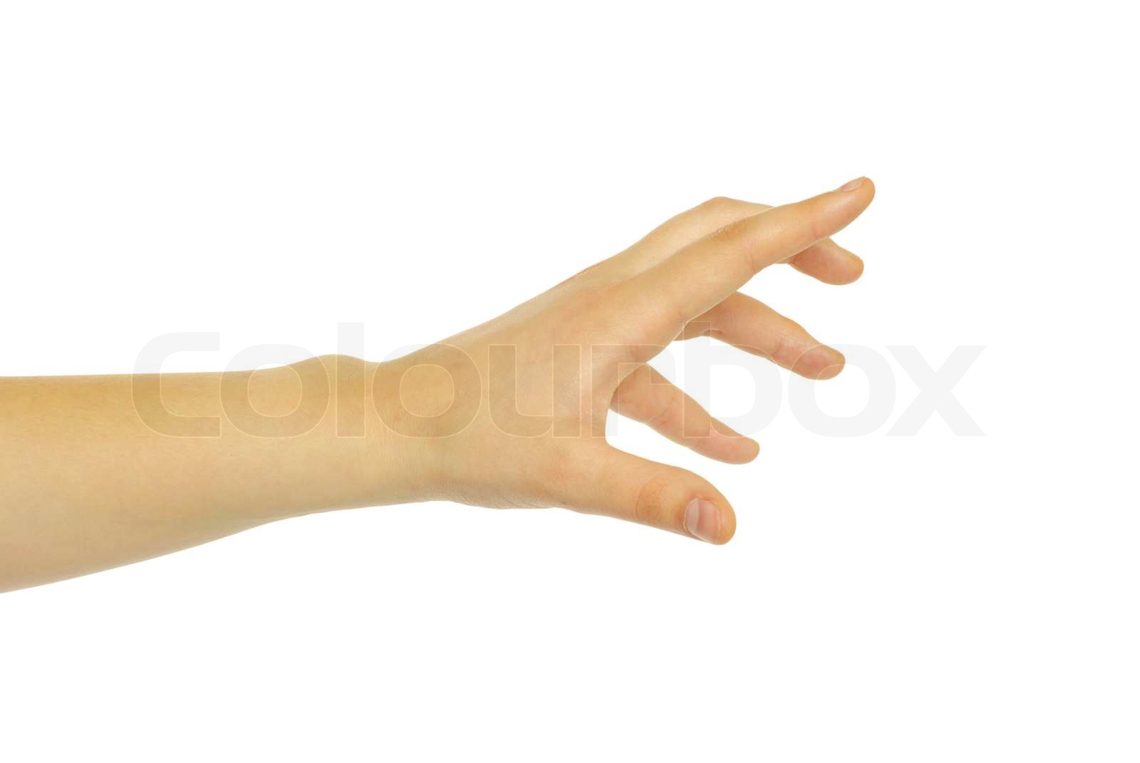 extended hand | Stock image | Colourbox