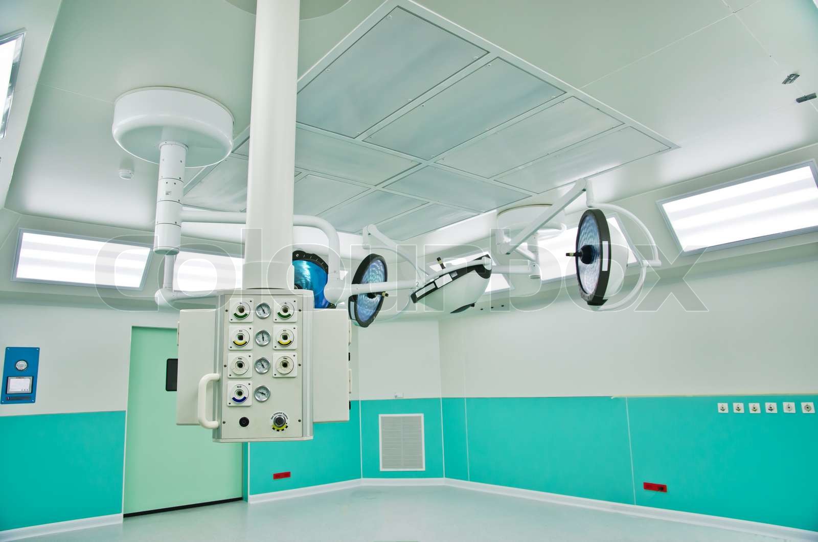 equipment and medical devices in surgery room | Stock image | Colourbox