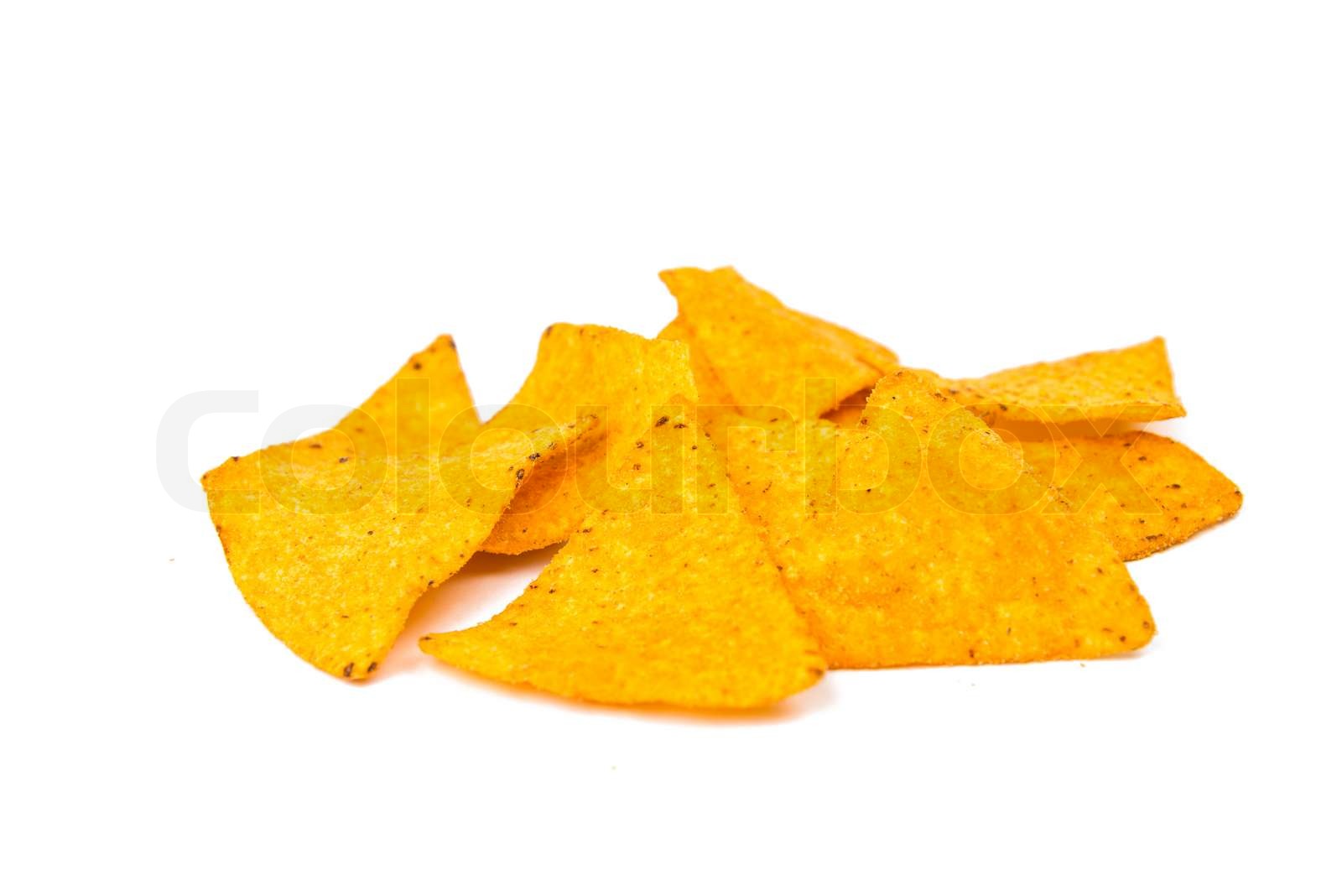 majschips isoleret | Stock foto | Colourbox