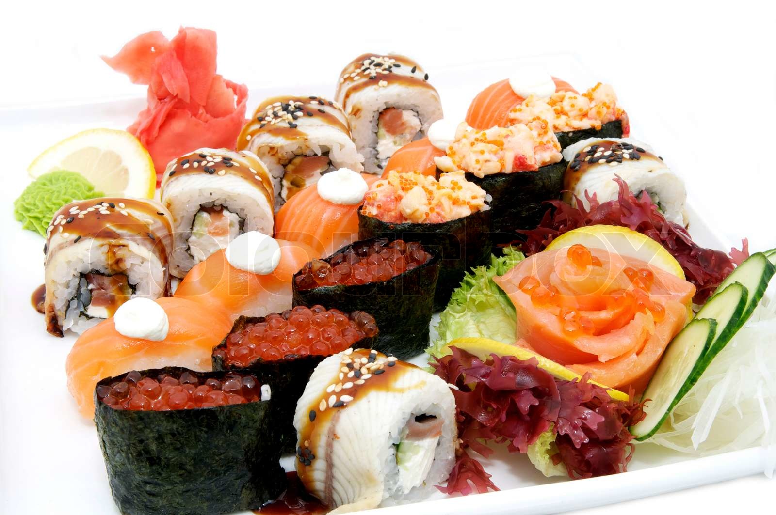 Japanese rolls | Stock image | Colourbox
