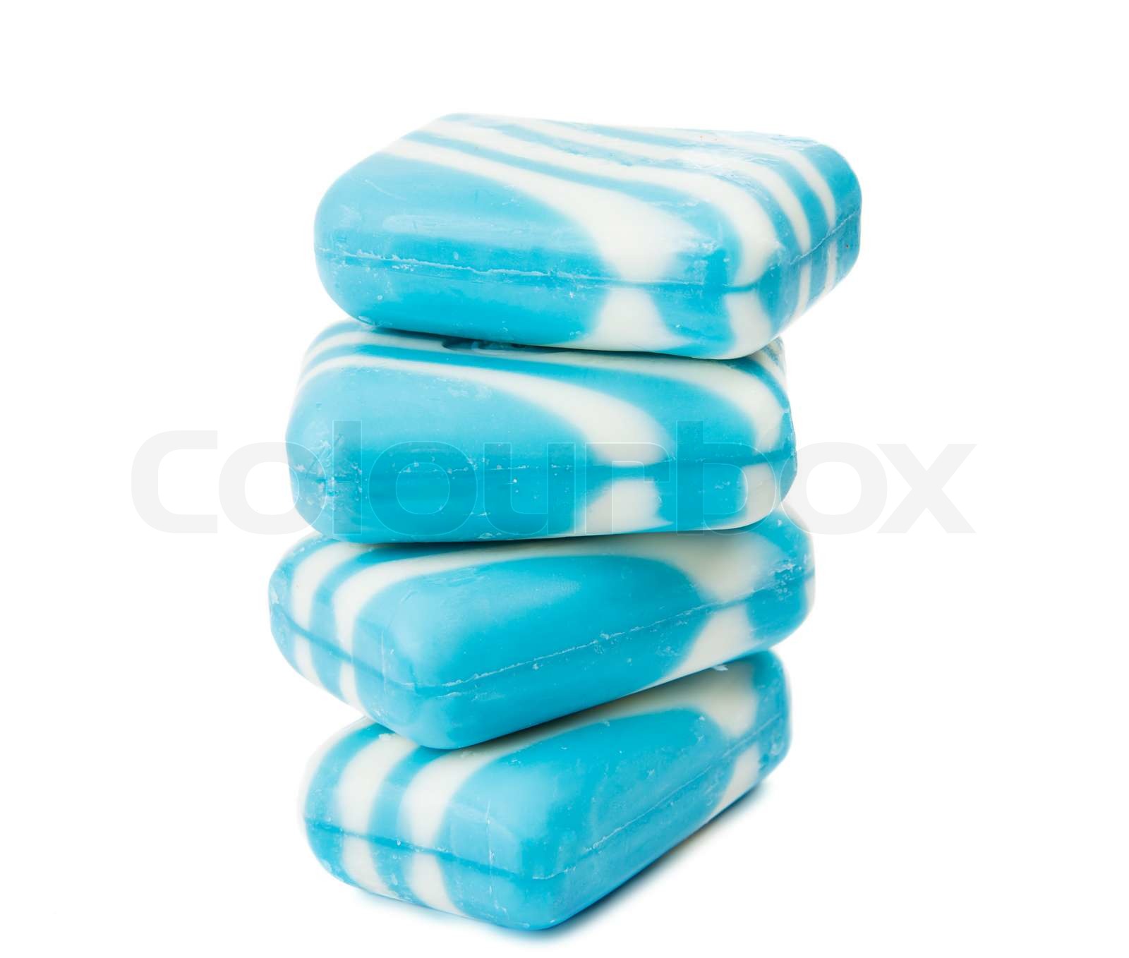 New blue Soap Bar | Stock image | Colourbox
