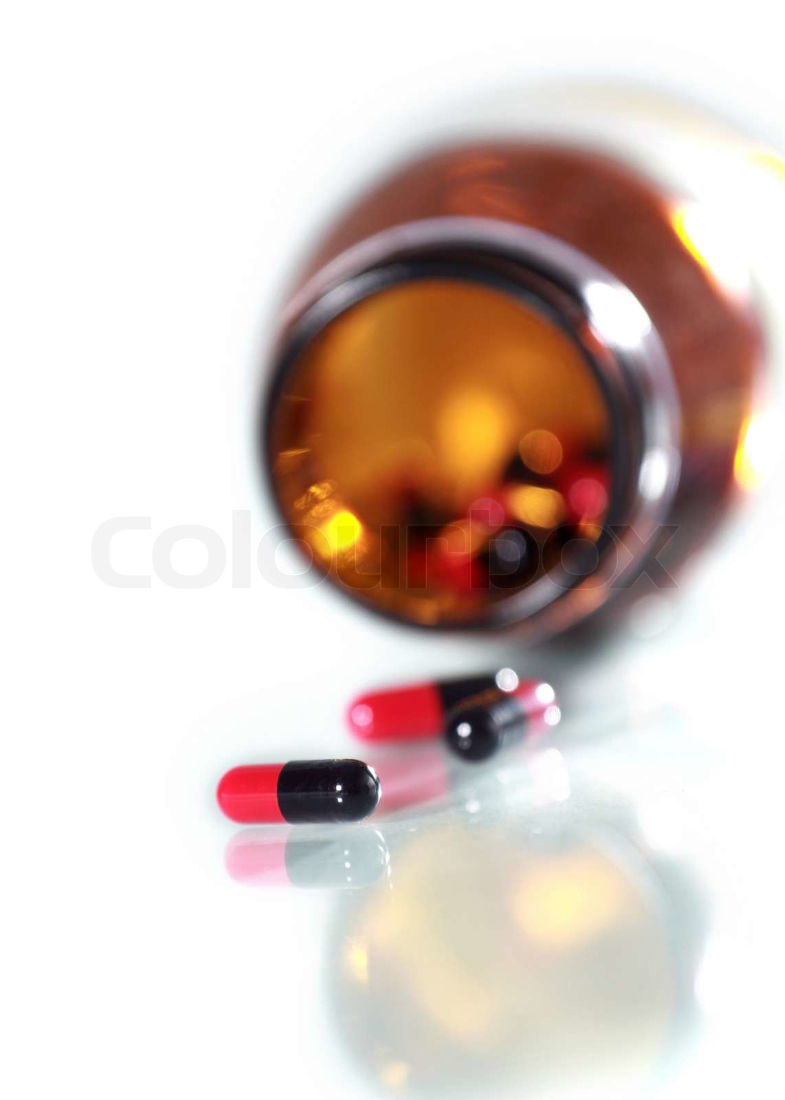 Close up of capsules | Stock image | Colourbox