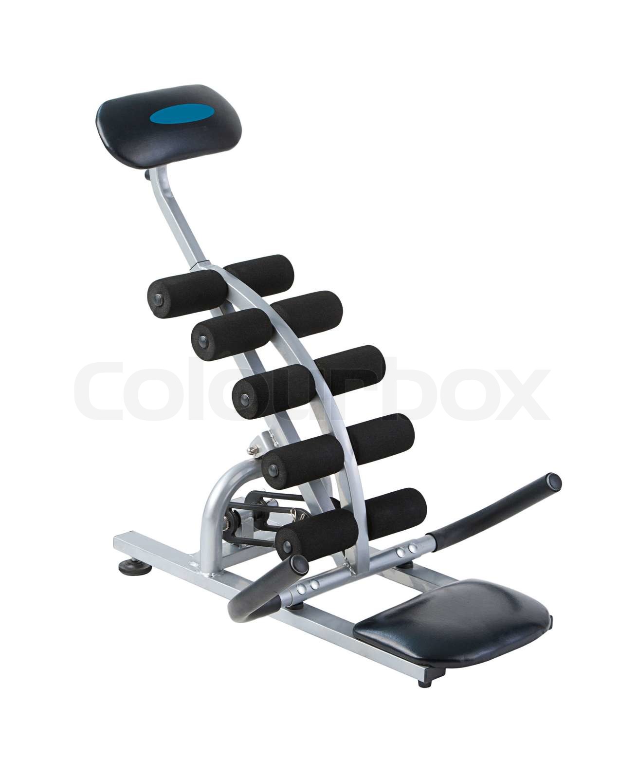 Flexible sit up exercise tool | Stock image | Colourbox