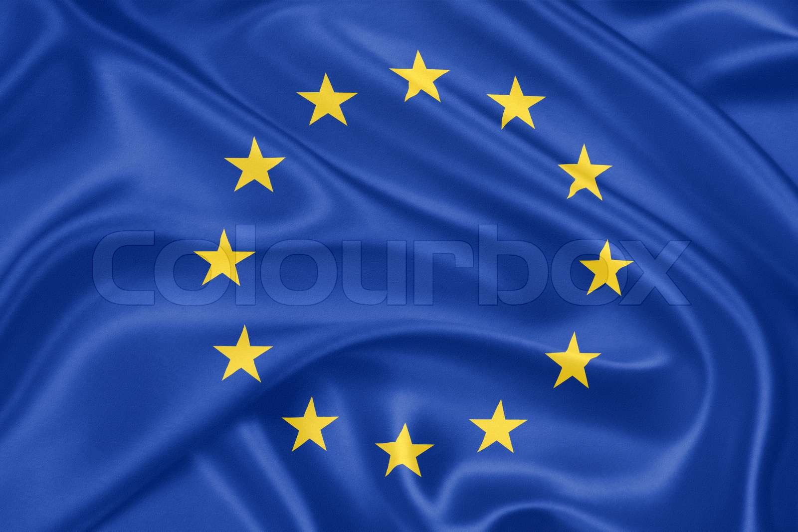 Flag of Europe | Stock image | Colourbox
