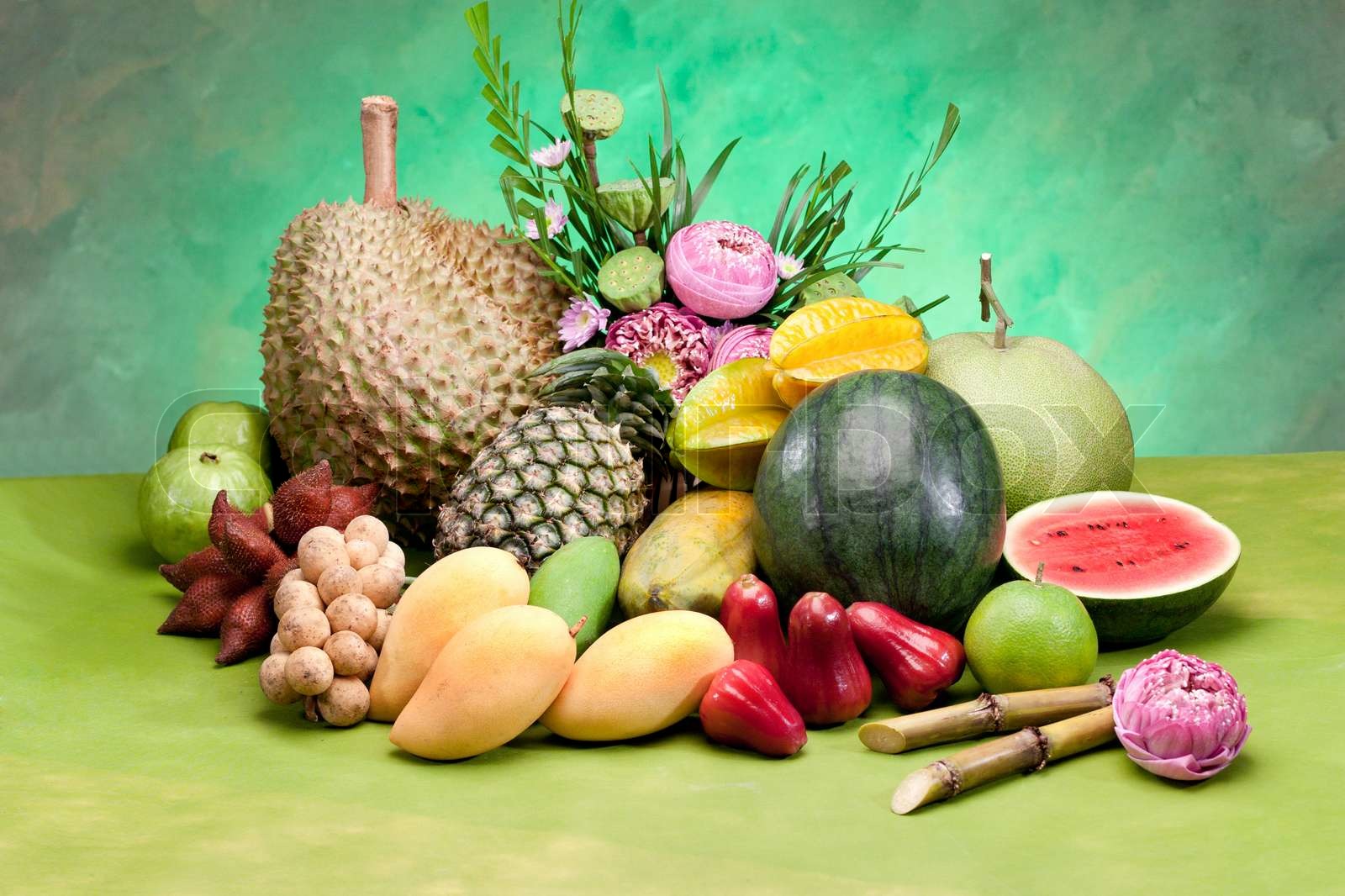 Tropical Thai fruits | Stock image | Colourbox