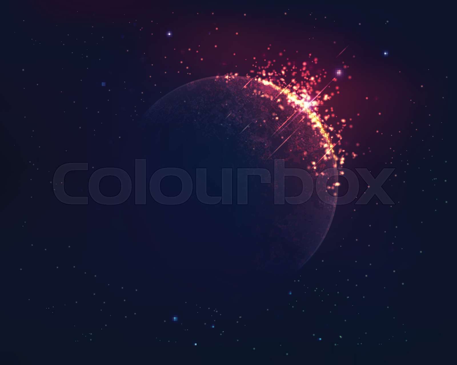 fire, sun, vector | Stock vector | Colourbox