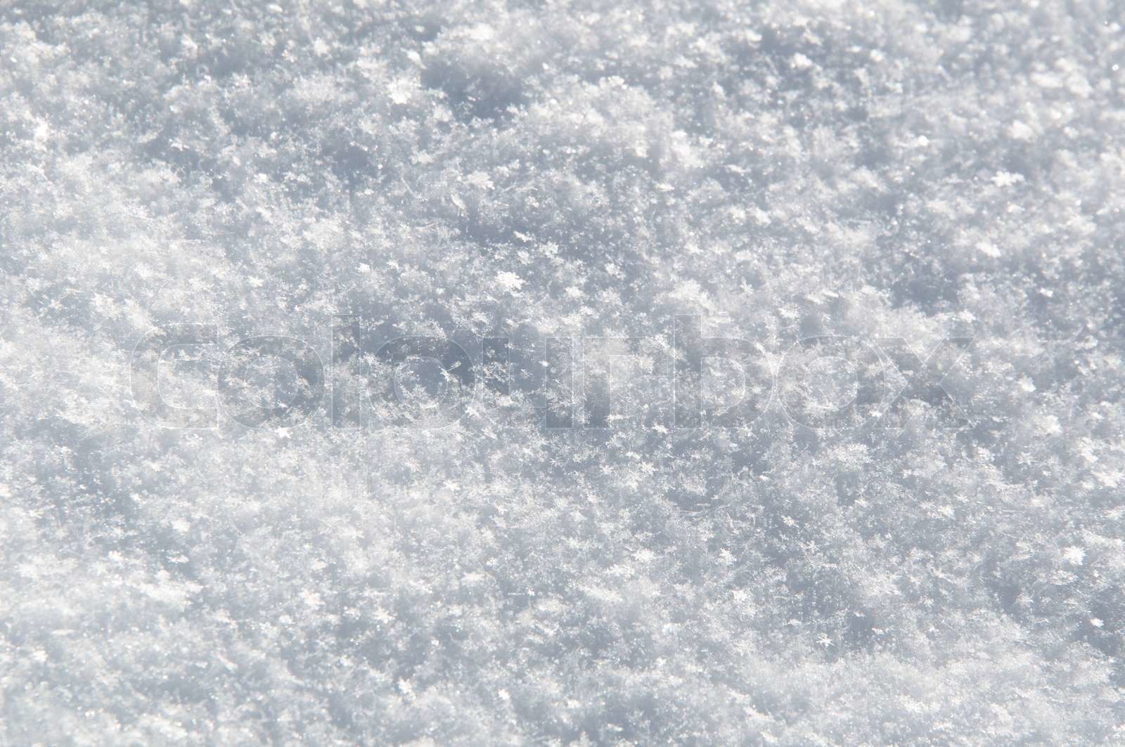 snow texture | Stock image | Colourbox