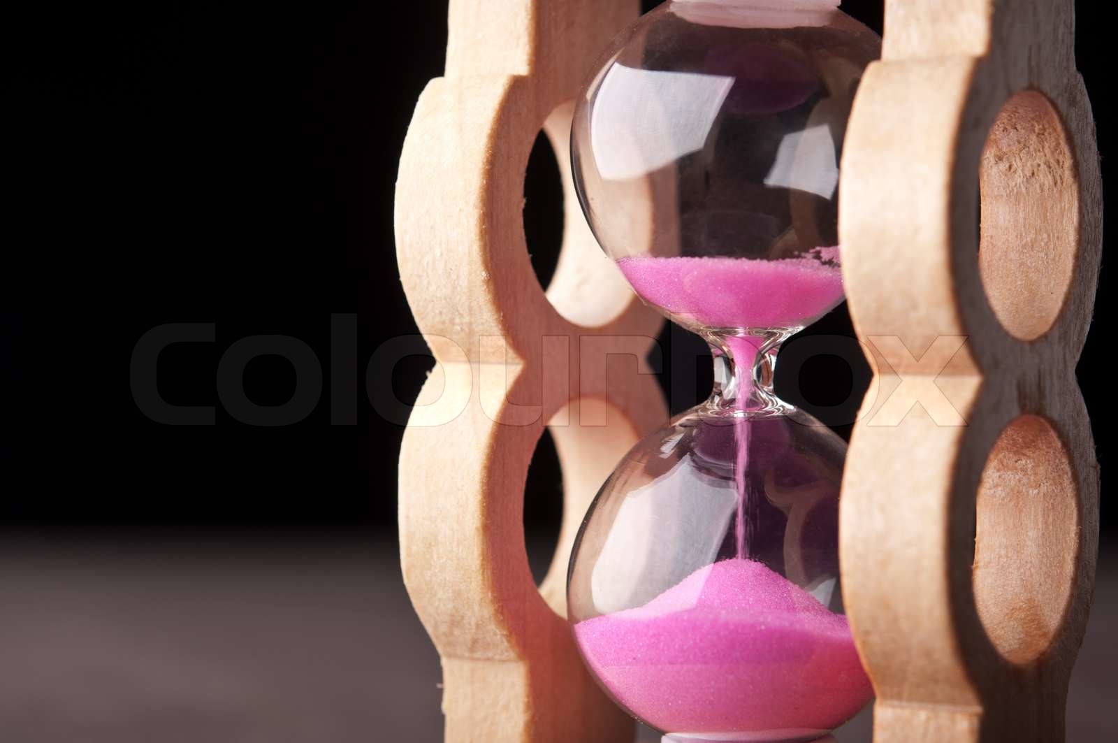 hourglass clock | Stock image | Colourbox