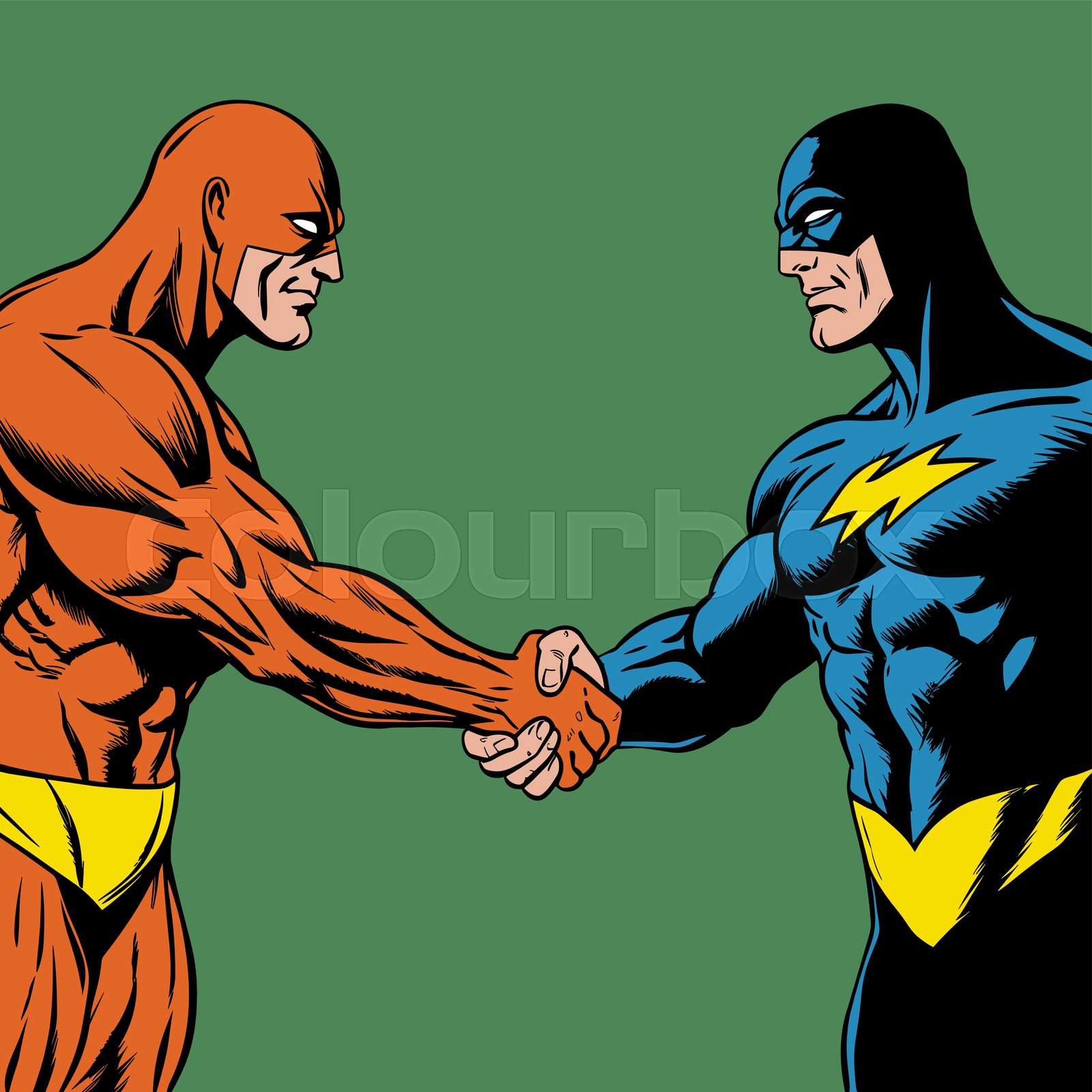 Superhero Handshake