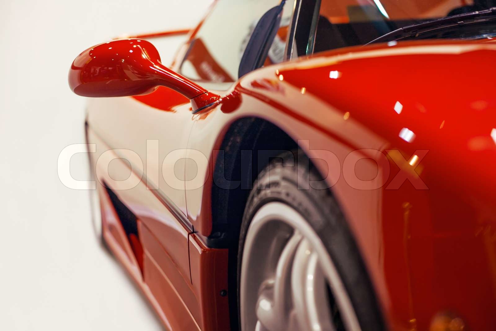 red racing car | Stock image | Colourbox