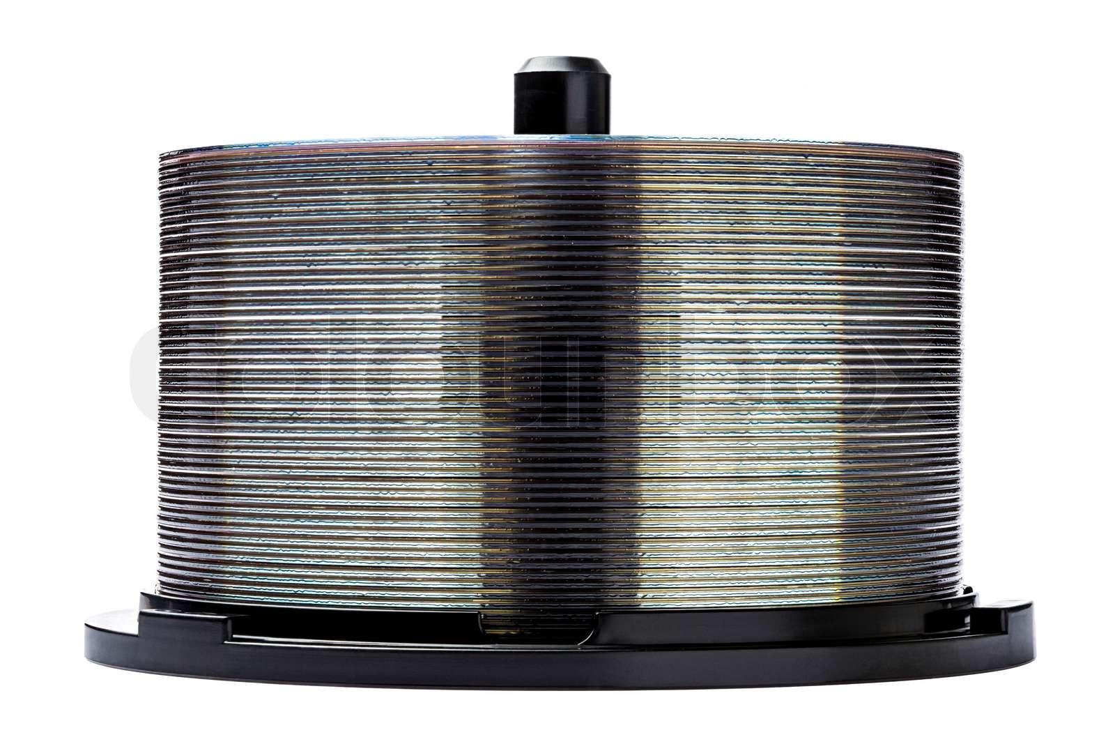 DVD disc stack | Stock image | Colourbox