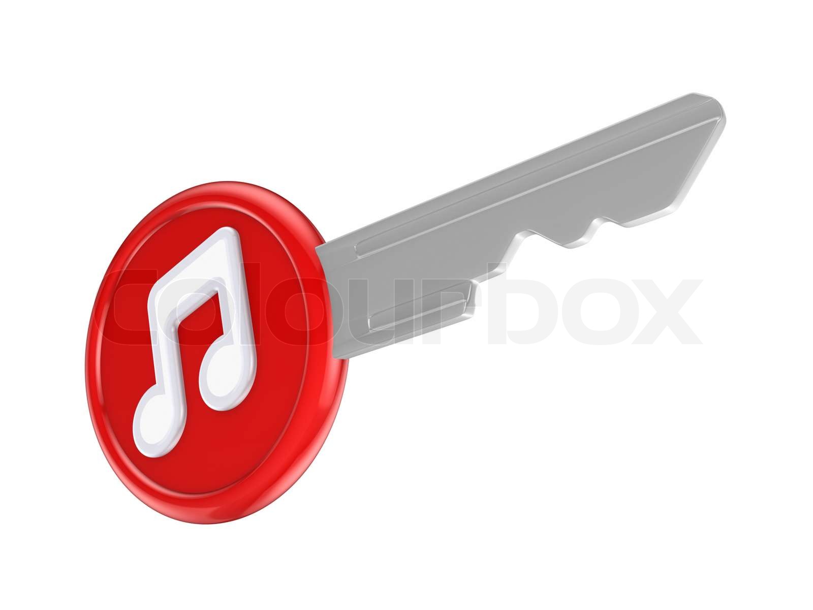 Note Symbol On A Key Stock Image Colourbox note-symbol-on-a-key-stock-image-colourbox