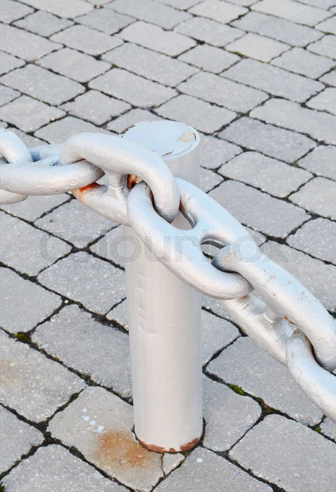grey chain | Stock image | Colourbox