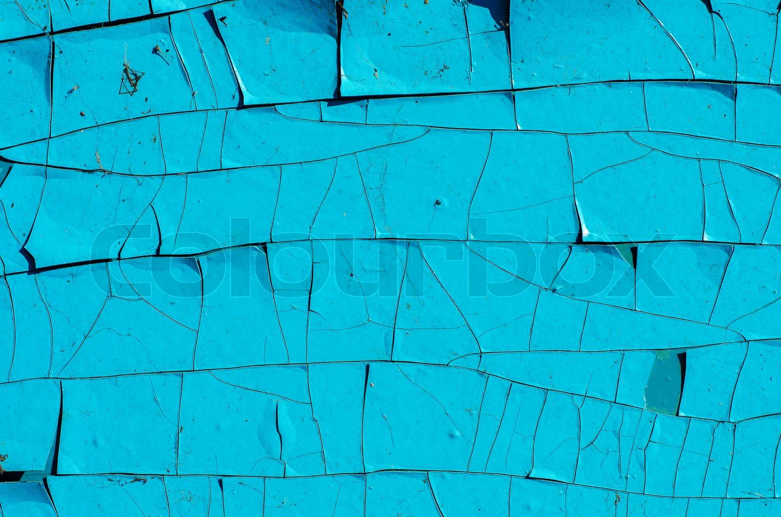 old blue paint texture closeup | Stock image | Colourbox