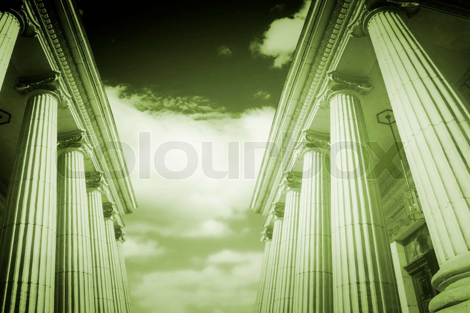 Greek pillars | Stock image | Colourbox
