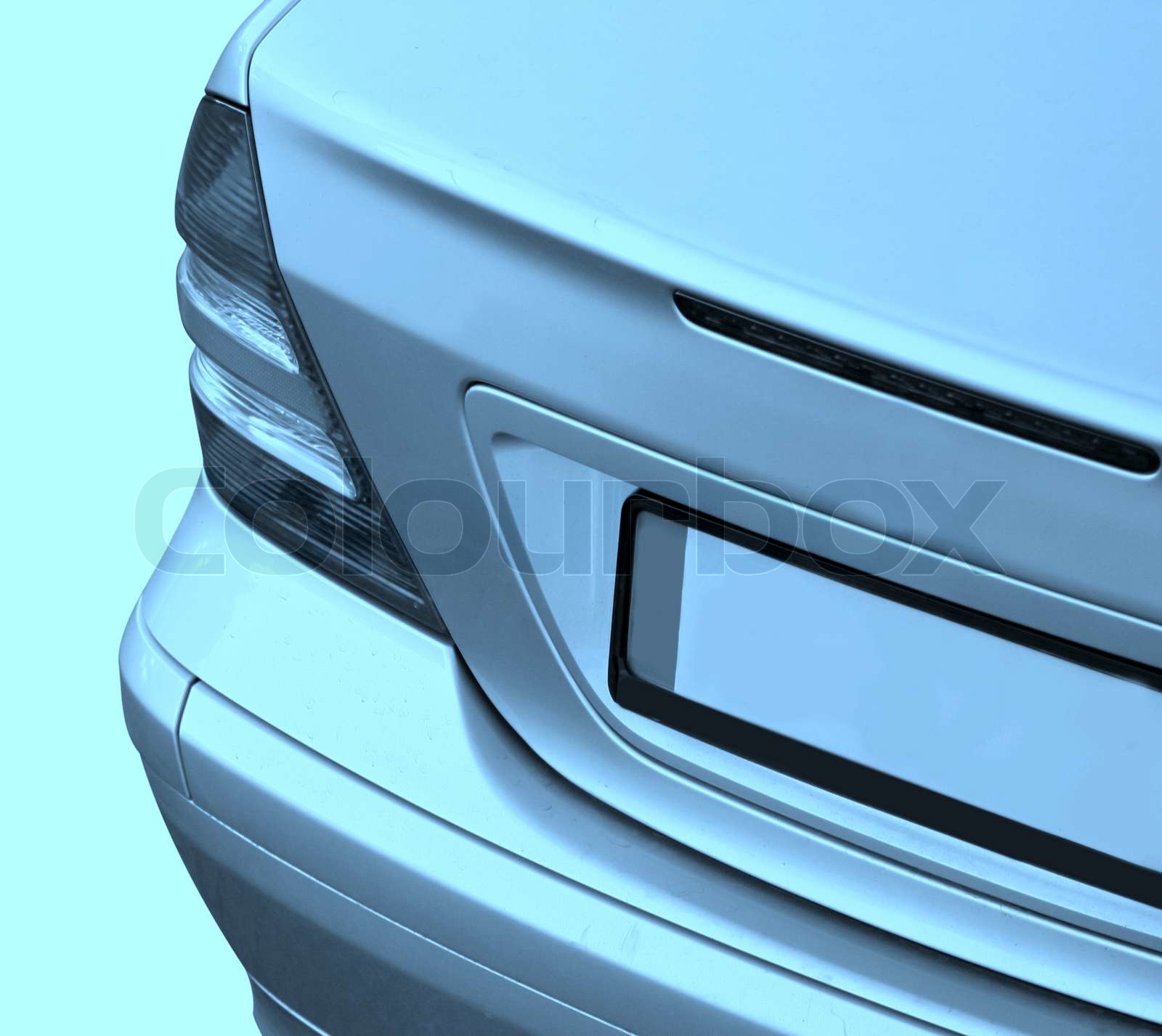Close-up picture of a car back | Stock image | Colourbox