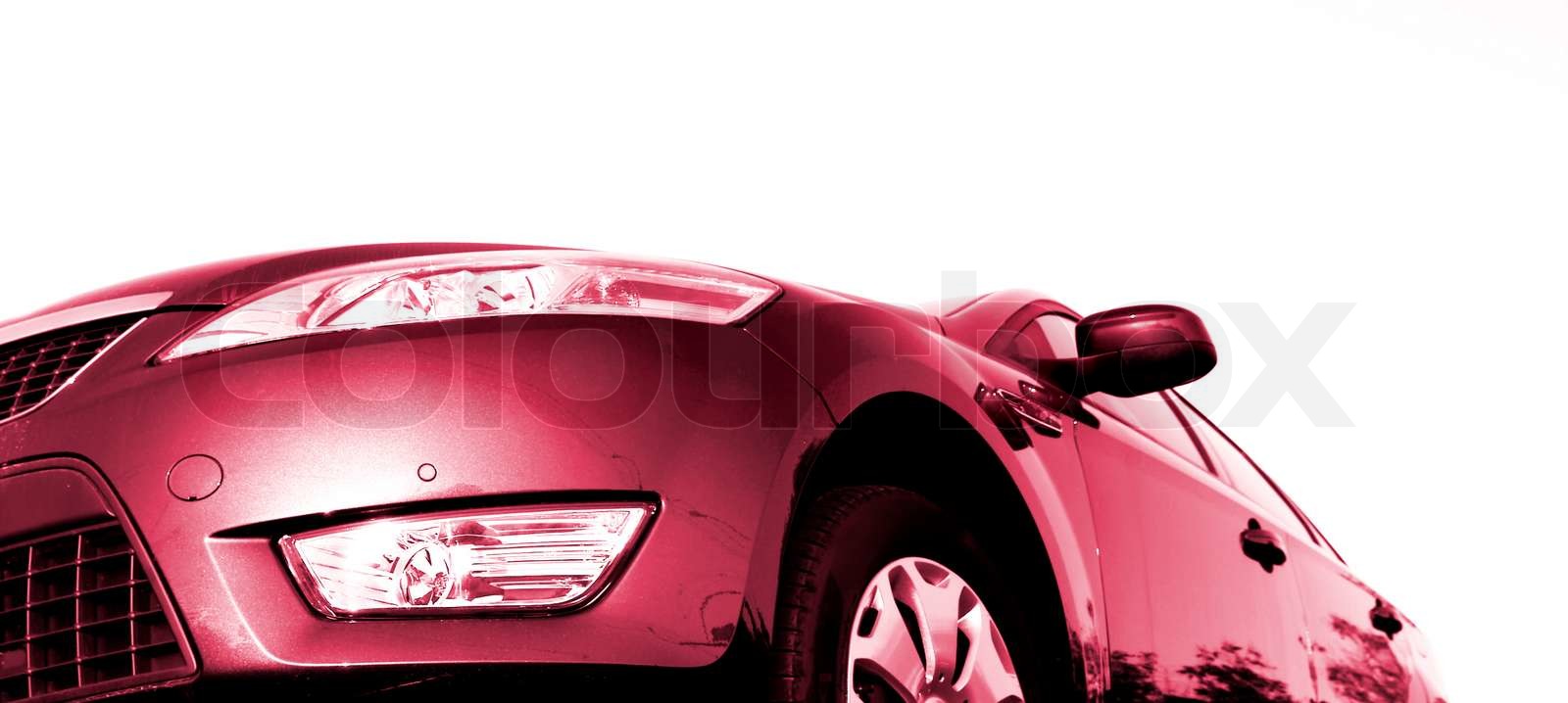 Car isolated | Stock image | Colourbox