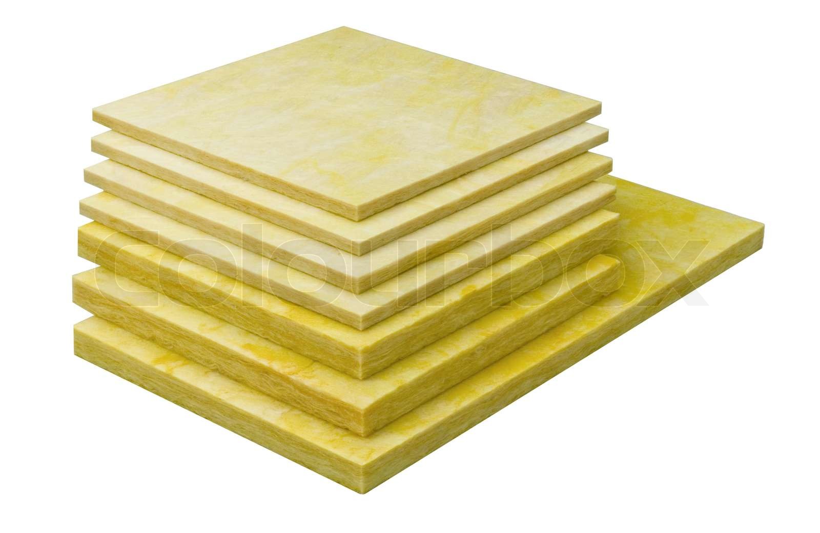 Insulator sheets for heat protection in the industry | Stock image ...