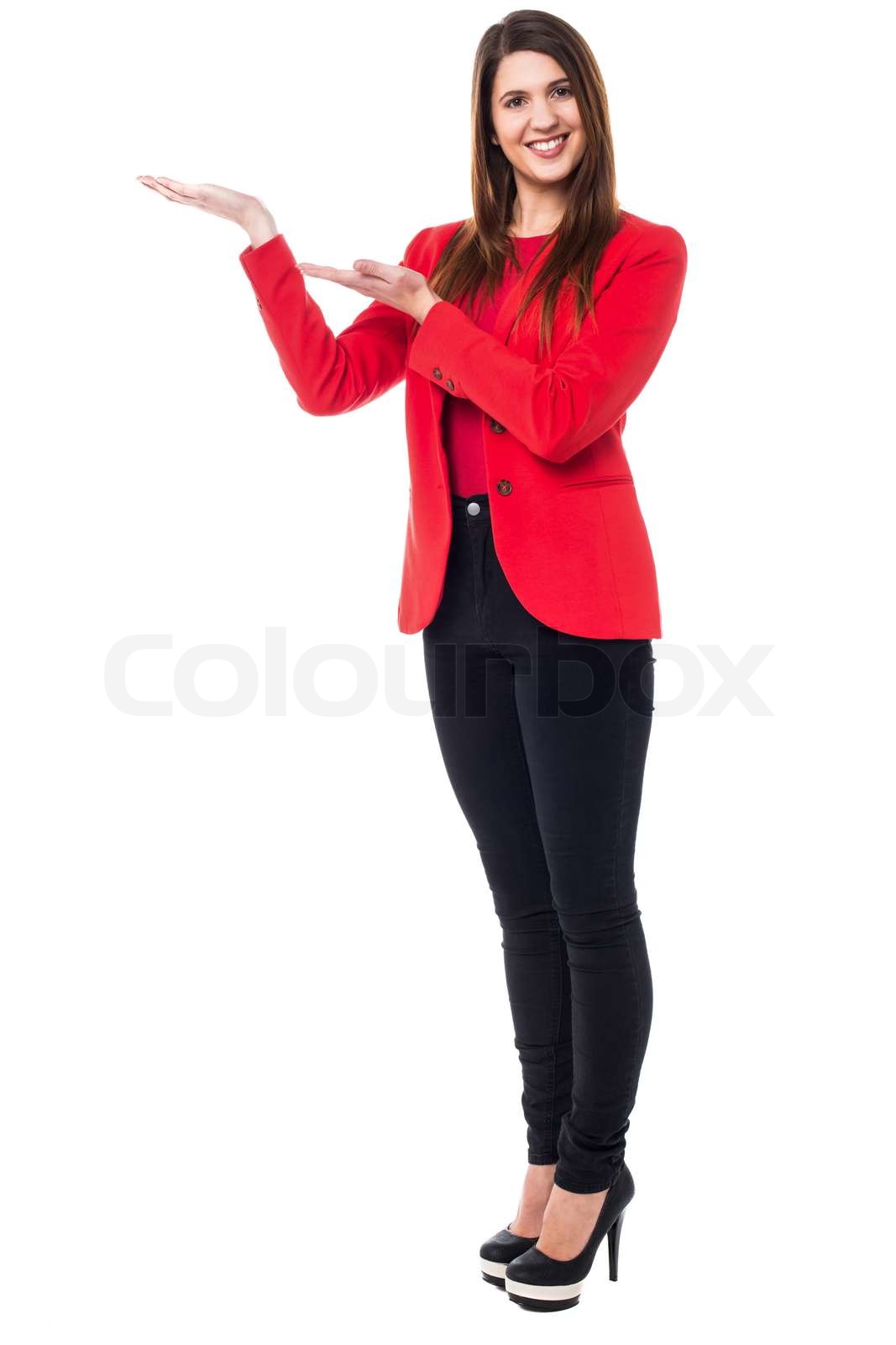 Elegant presentable woman posing | Stock image | Colourbox