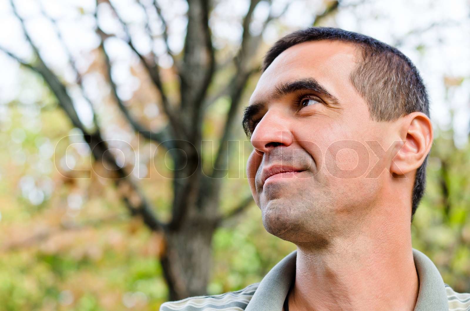 Smiling man | Stock image | Colourbox