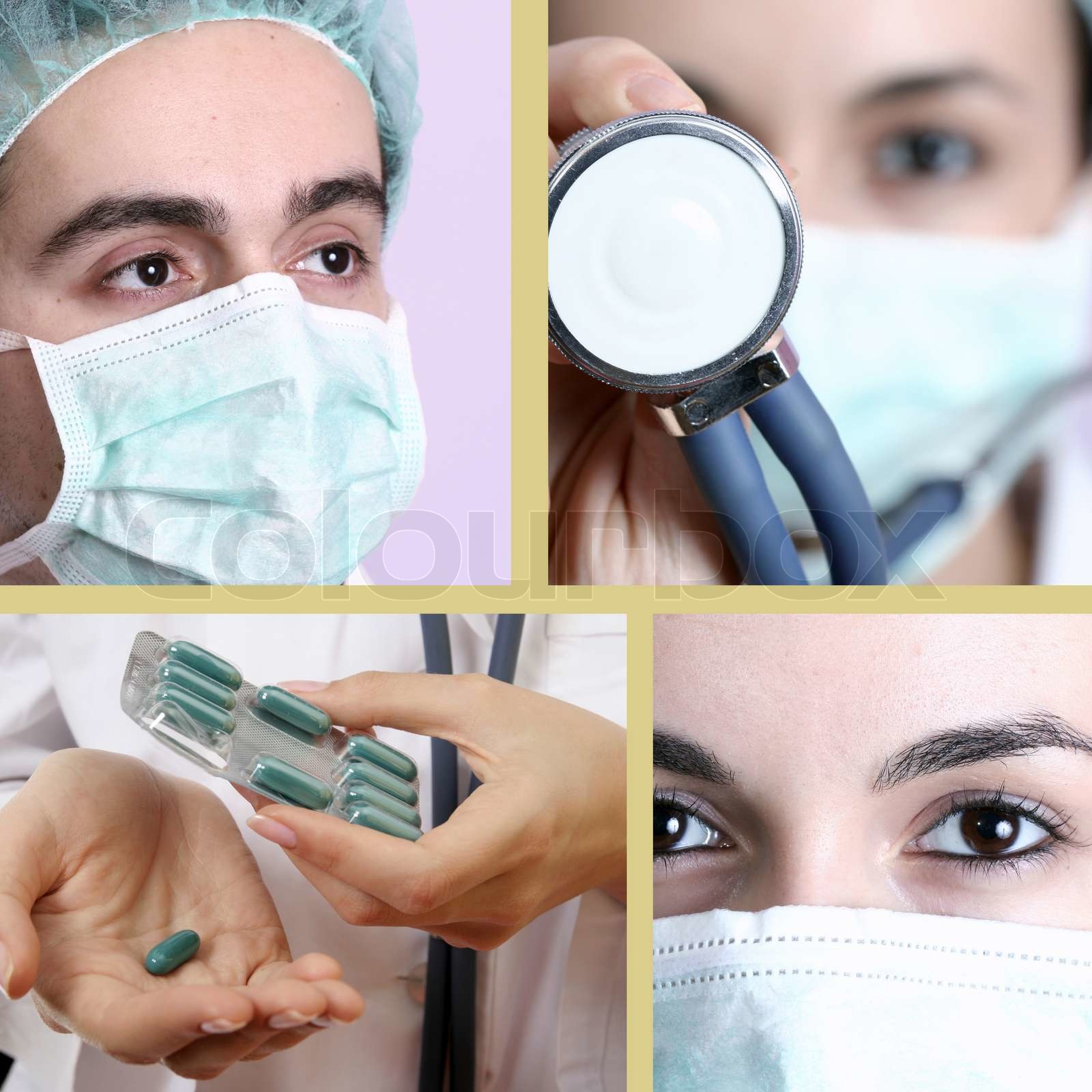 Medical collage | Stock image | Colourbox